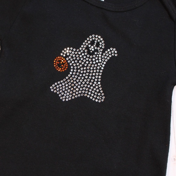 Sweet Cheeks | Shirts & Tops | Sweet Cheeks Ghost Swarovski Crystal Ls ...